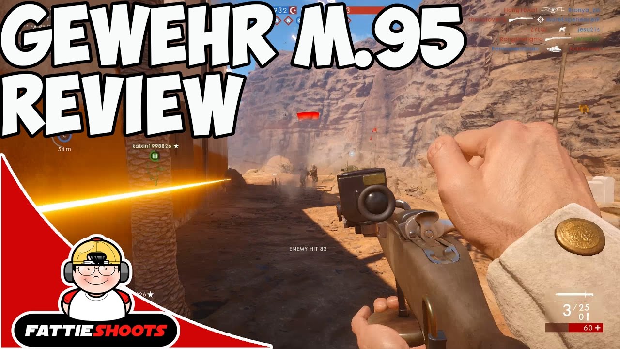 Gewehr M.95 Review - Fastest RPM Bolt Action Rifle - YouTube