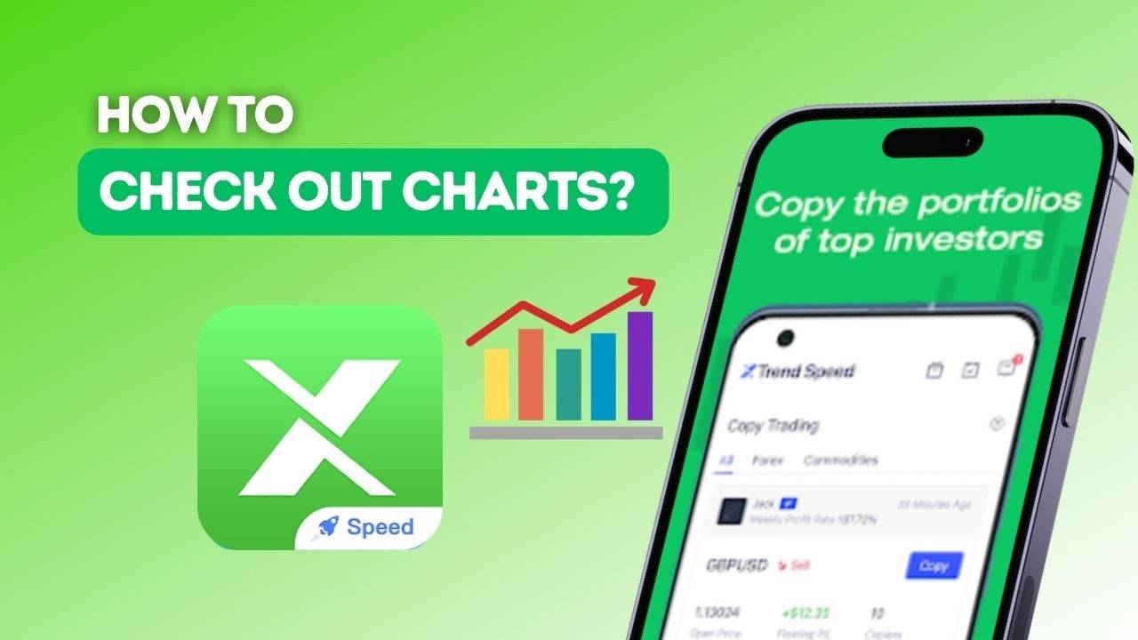How to check out charts on XTrend Speed Trading App? - YouTube