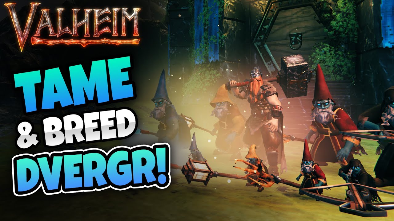 How to Tame & Breed Dvergr! - NEW Valheim Patch 0.220.041 - YouTube