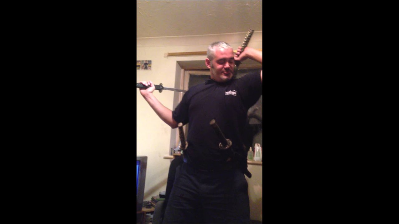 How to unsheathe a sword - YouTube