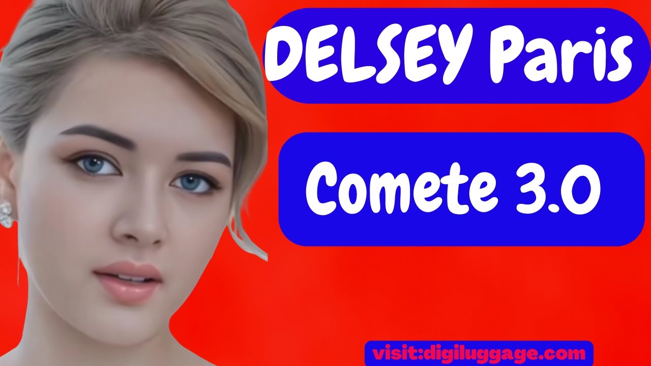 DELSEY Paris Comete 3.0 Hardside Expandable Luggage - YouTube