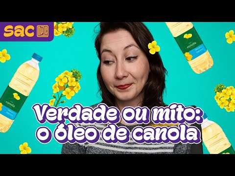 Do que é feito o óleo de canola?