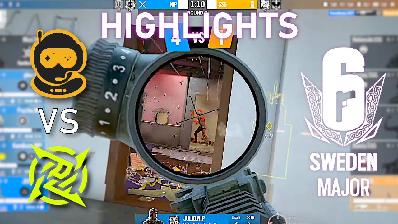 SSG vs NIP - HIGHLIGHTS - Quarterfinals - Sweden Major 2021 - R6 Esport ...