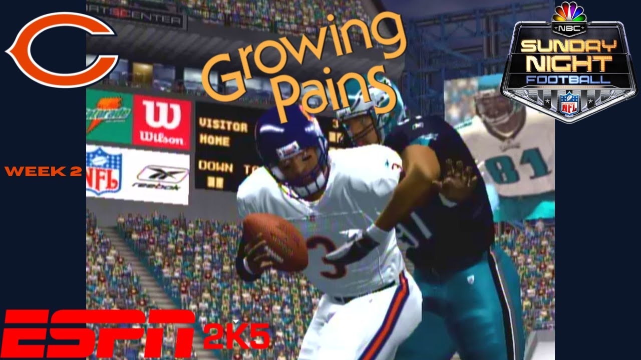 Experiencing Growing Pains With Our Rookie QB On SNF! Chicago Bears ...