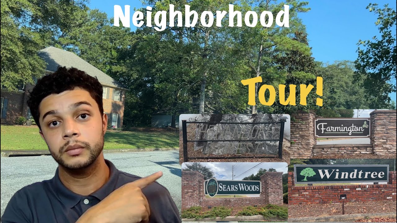 Sears Woods Neighborhood Tour & More | Columbus, Ga - YouTube