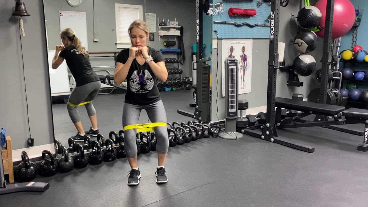 Mini Band Side Step - YouTube