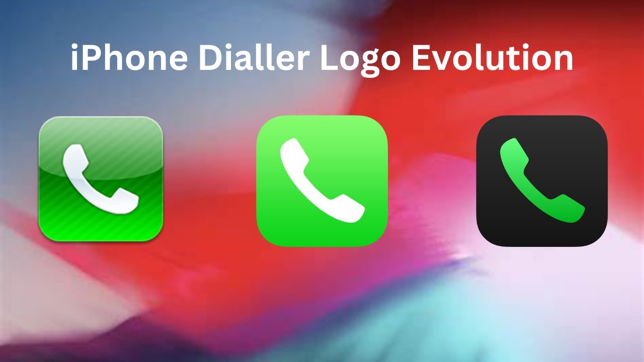 iPhone Icon Evolution: Dialler🔥😱 #geekyneeru #iphone - YouTube