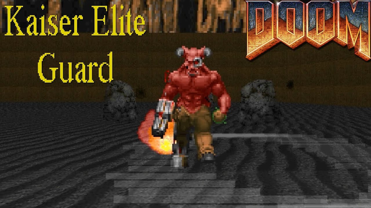 The Ultimate Doom - Boss: Kaiser Elite Guard - YouTube