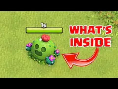 WHAT HAPPEN WHEN YOU REMOVE COC NEW OBSTACLES ( SPIKE-Y CACTUS ) - YouTube