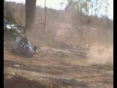 MX step up crash. - YouTube
