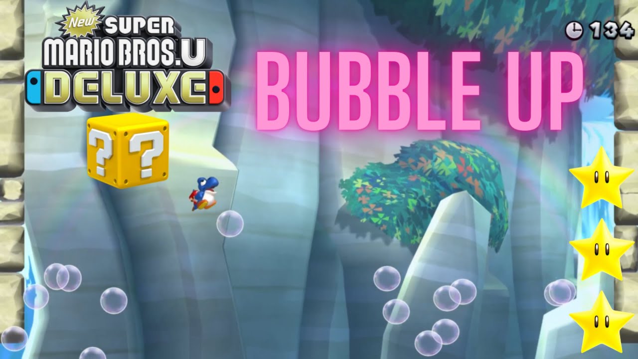 [New Super Bros. U Deluxe] (Challenge Category Special) Bubble Up - YouTube