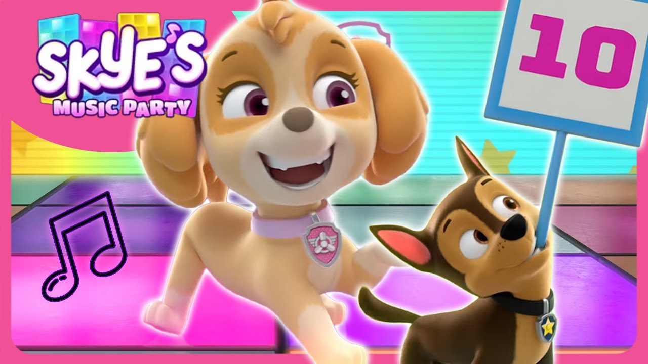 Sing and Dance along with Skye and crew 🎶🩰🎵 | Skye's Music Party | PAW ...