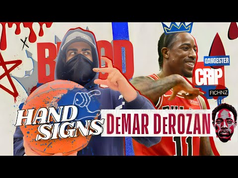 DeMar DeRozan Crip Gang Signs (Full Exploitation + Tutorial) - YouTube