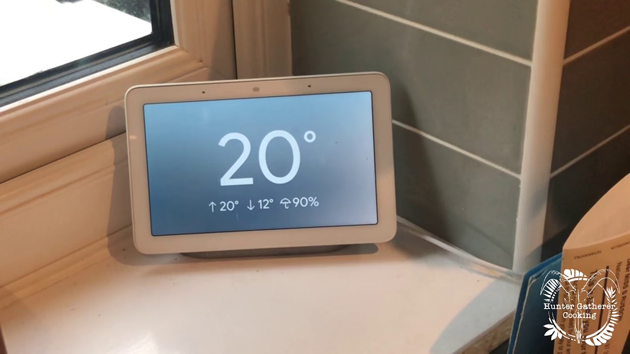 Giveaway & How I use my Google Home Hub in the kitchen - Hunter ...