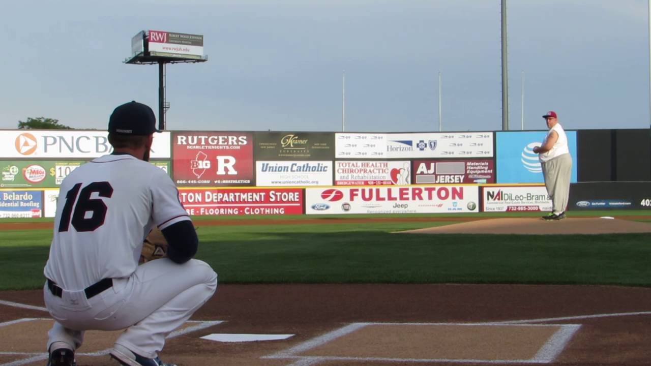 9/5/2016: Howard Stern Show star "High Pitch Erik" throws out first ...