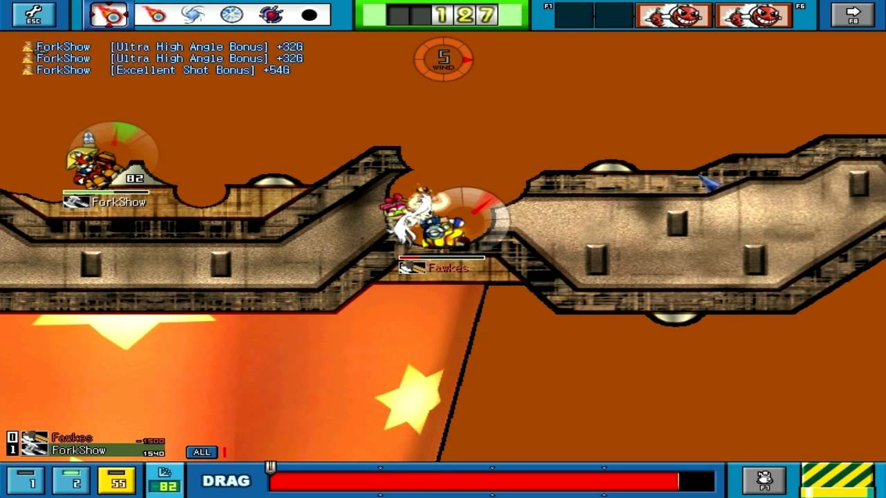 Gunbound Classic Shots by Borzakovsky - YouTube