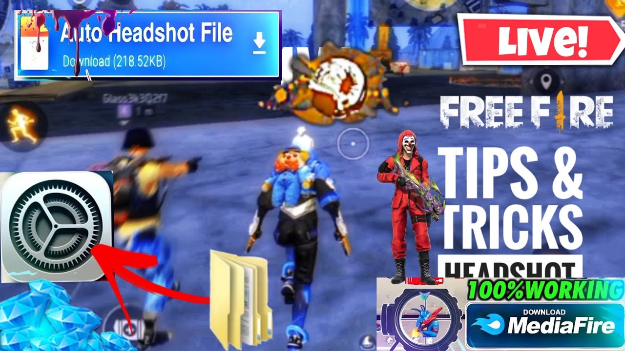 Free fire auto headshot config file 📁 | ff max headshot config file ...