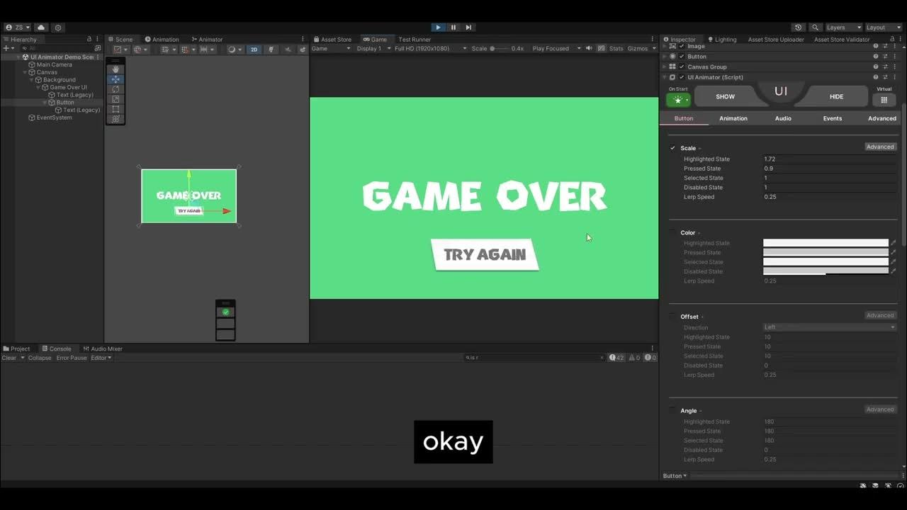 UI Animator - Button and Loop Animation [Ep.2] - YouTube