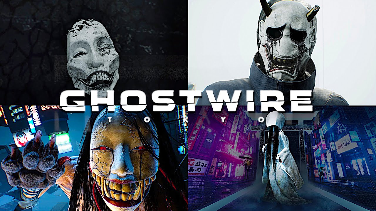 Ghostwire: Tokyo | All Boss Fights + Ending (4K) - YouTube