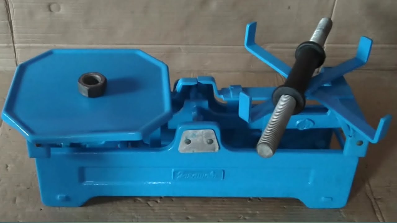 old weight scale! RESTORATION! weight machine! part 2 - YouTube