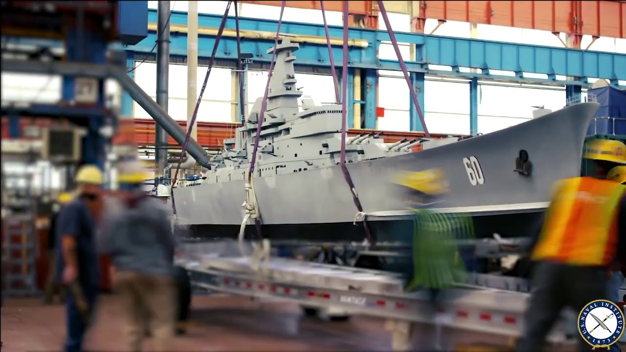 Navy Renovates USS Alabama Float - YouTube