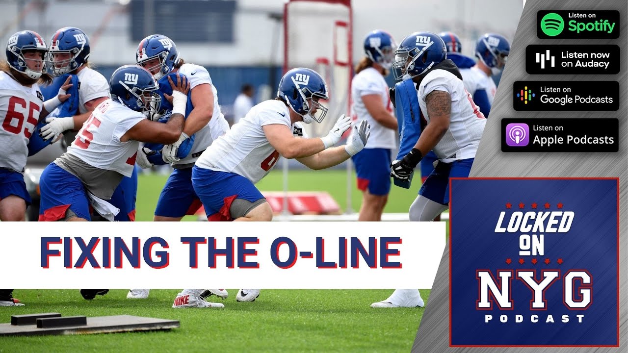 Fixing the New York Giants O-line - YouTube
