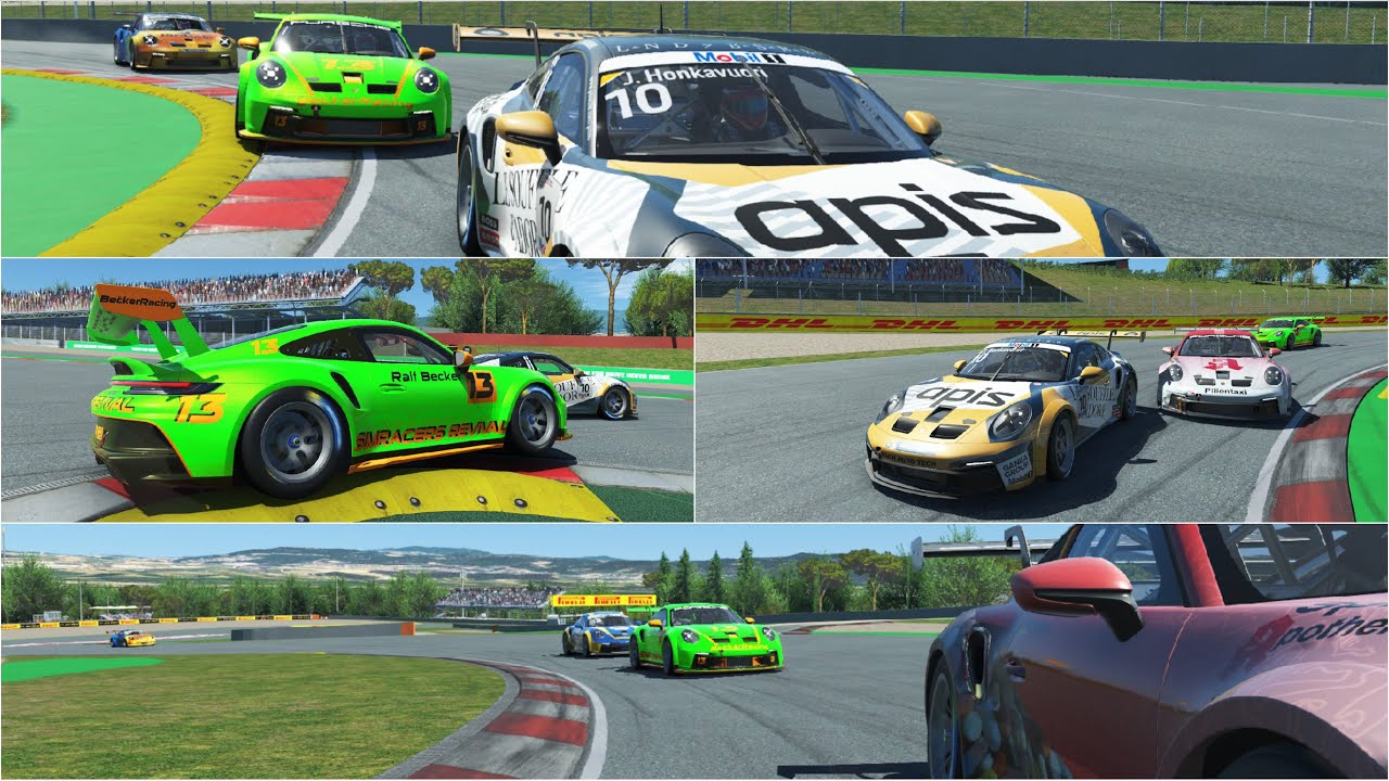 Simracers Revival_Porsche GT3 Cup_Barcelona_Race 1.(20.03.2023) - YouTube