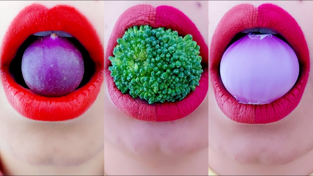 ASMR 채소 mukbang / ASMR Vegetables Eating Sounds - YouTube