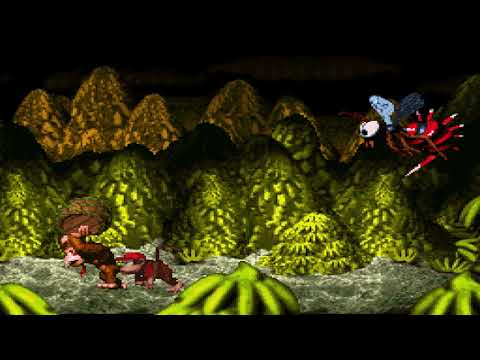 Donkey Kong Country: Level 19: Bumble B Rumble (Boss 3)