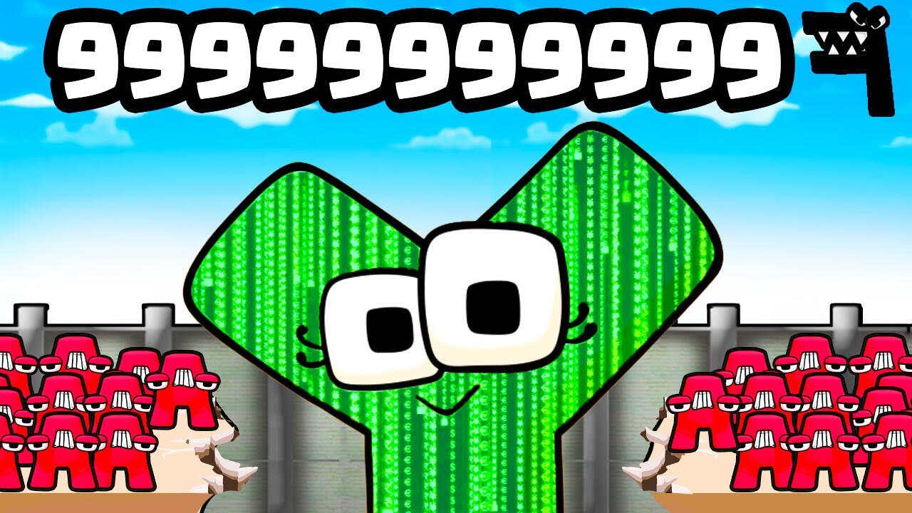 When you merge a OVERPOWERED ALPHABET LORE 9.999.999 times... (Alphabet ...