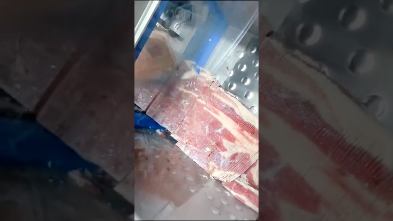 Cutting ribs machine - YouTube