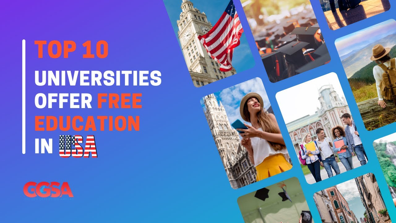 Top 10 Universities Offer Free Education in The USA for International ...