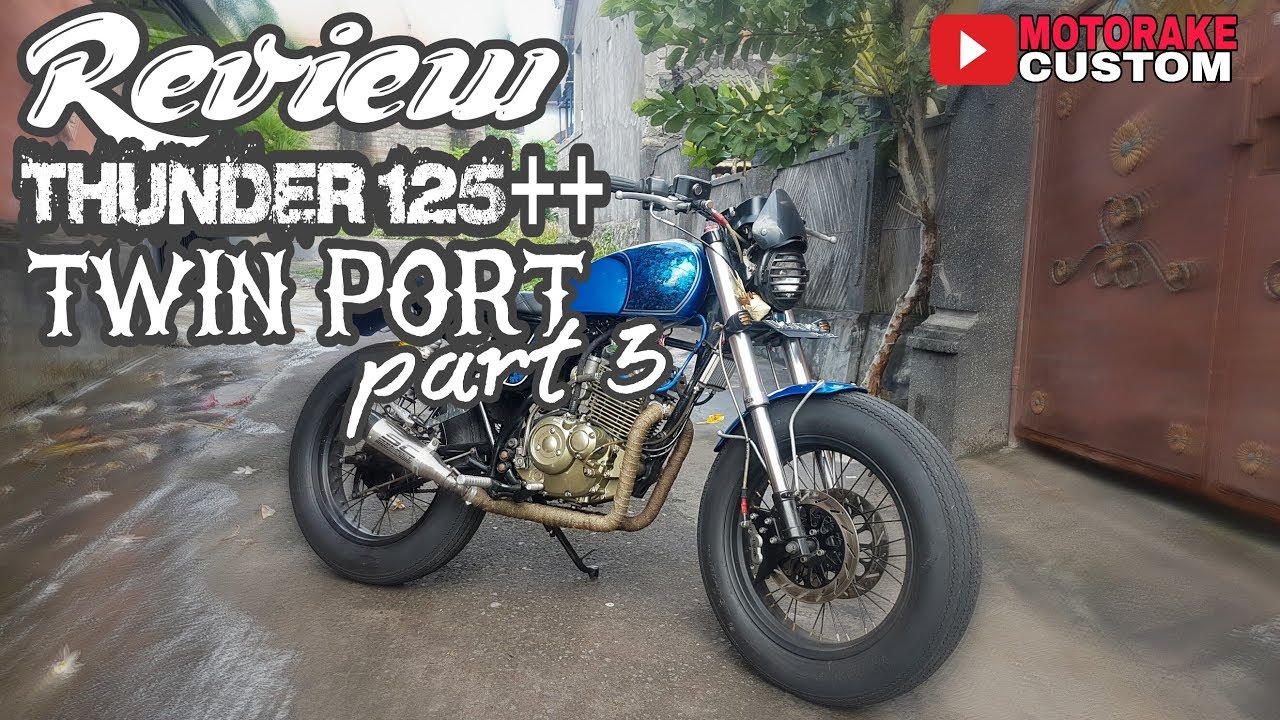 Japstyle Thunder 125 Twin Port - Review Part 3 - YouTube