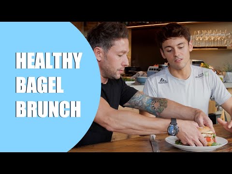 Ad | Healthy Bagel Brunch Recipe with Haste’s Kitchen x BULK POWDERS I Tom Daley