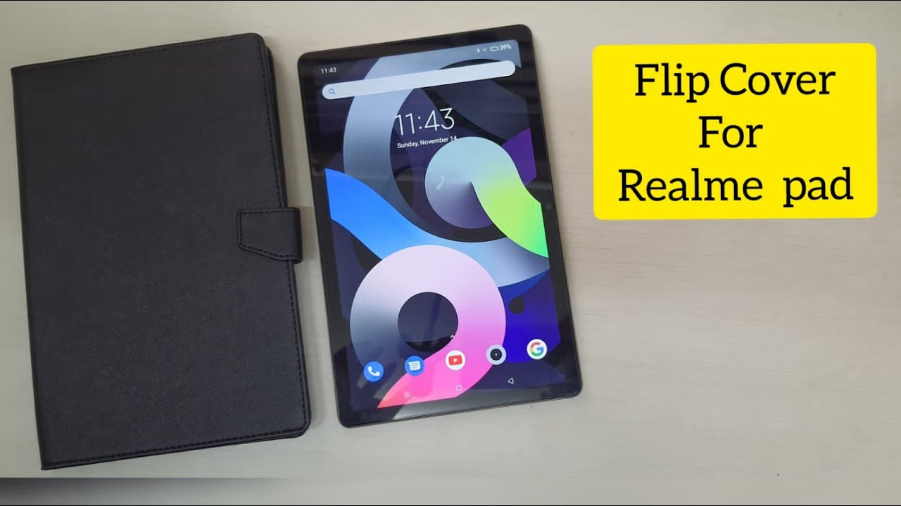 Realme Pad Flip Cover Installation | Flipkart SmartBuy Flip Cover for ...