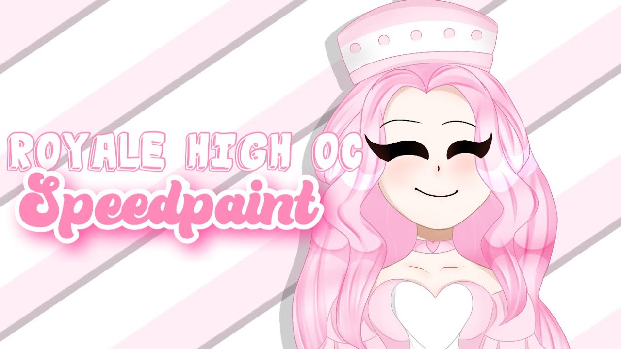 Royale high oc drawing (speedpaint) // Royale high Roblox - YouTube