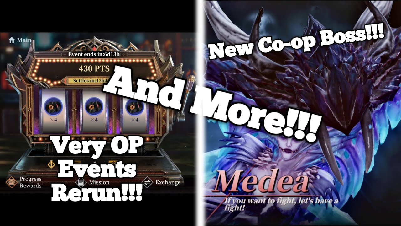 Best Update Ever!?!New Co-op Boss!OP events rerun!New weapon!Next ...