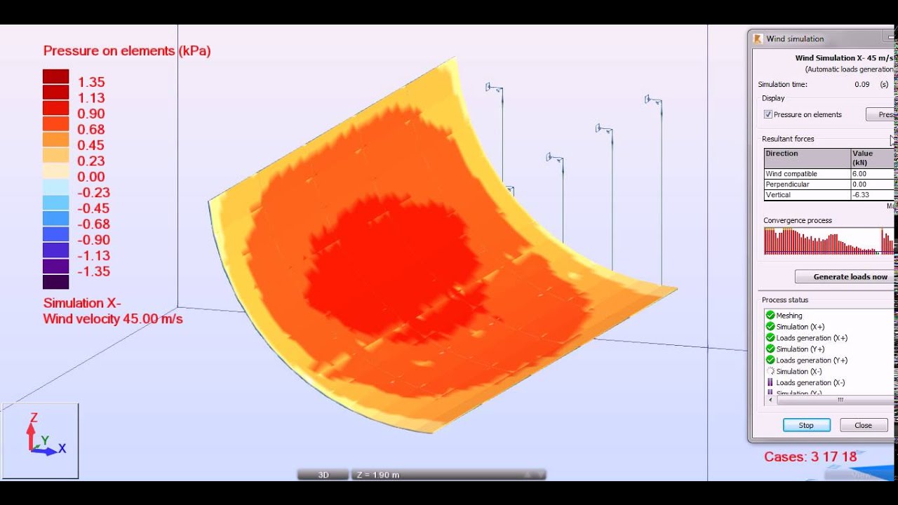 Wind simulation using Robot Millennium - YouTube