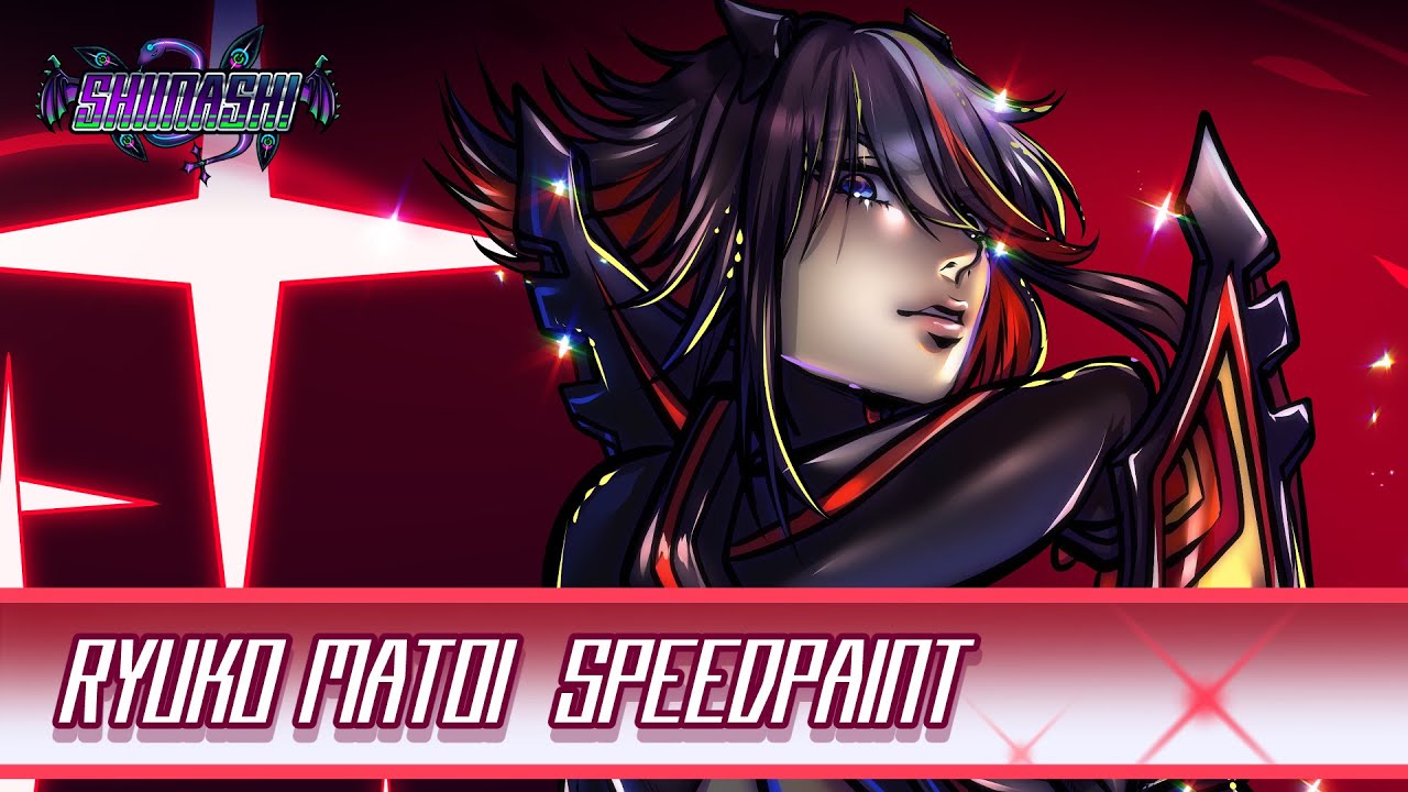 Ryuko Speedpaint - YouTube
