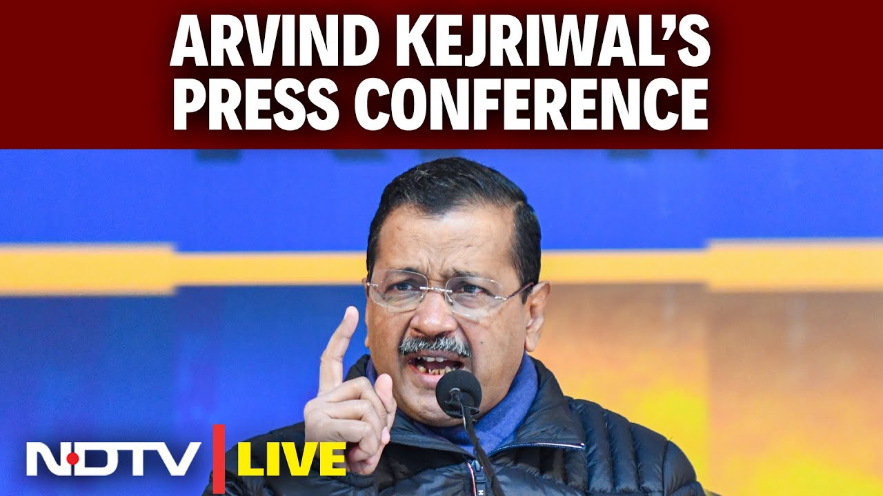 AAP LIVE | Arvind Kejriwal News | Arvind Kejriwal's Press Conference ...