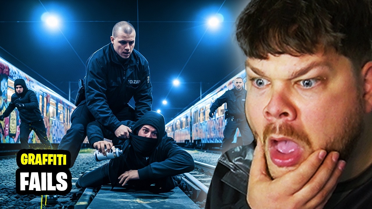 HEFTIGE Graffiti VERFOLGUNGSJAGD | Graffiti Chases Worldwide | Reaction ...