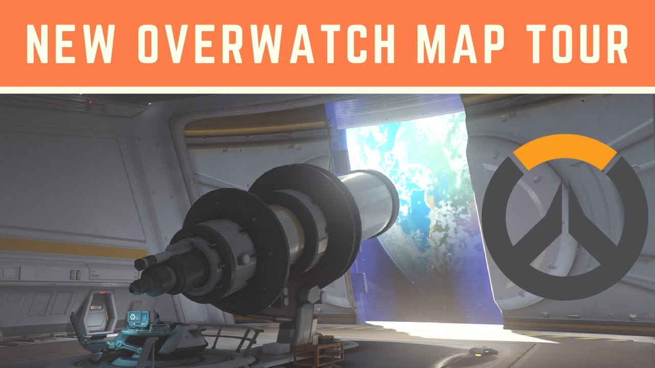 LOOK MOM NO GRAVITY! New Overwatch Map: Horizon Lunar Colony First Look ...