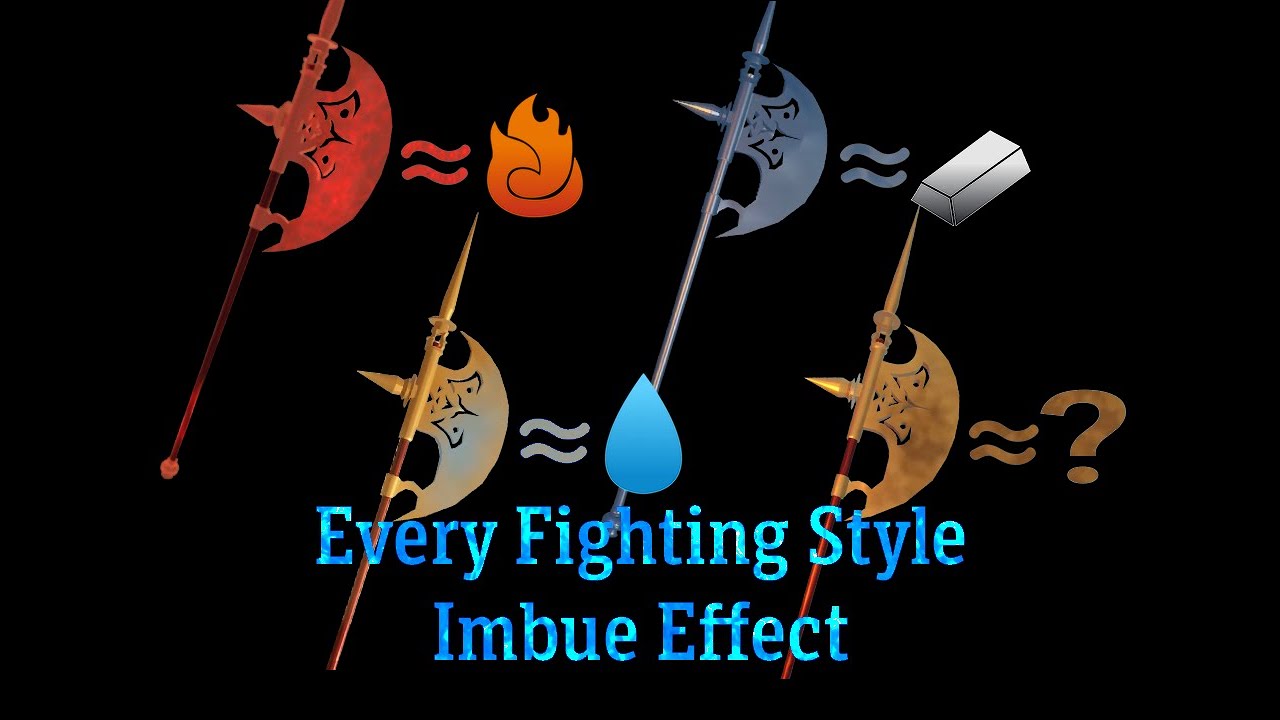 Every Fighting Style Imbue Effect - Arcane Odyssey - YouTube