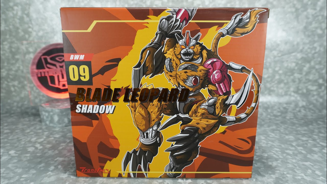 Unboxing: TransArt BWM-09 Blade Leopard Shadow - YouTube