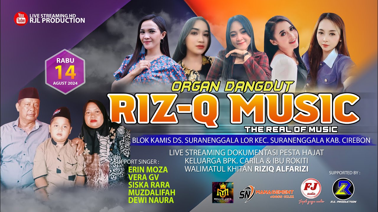 🔴Live Streaming RIZ-Q MUSIC | Khitan RIZIQ ALFARIZI | Suralor, 14 ...