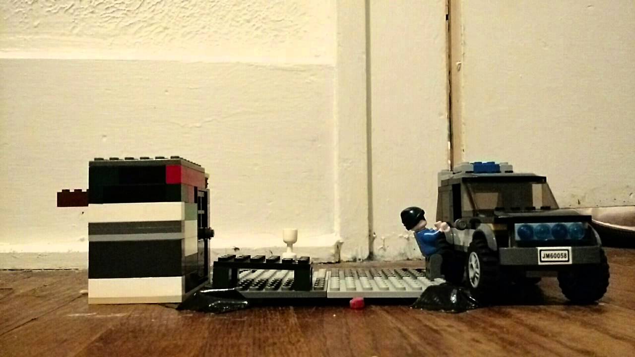 My first brick film - YouTube