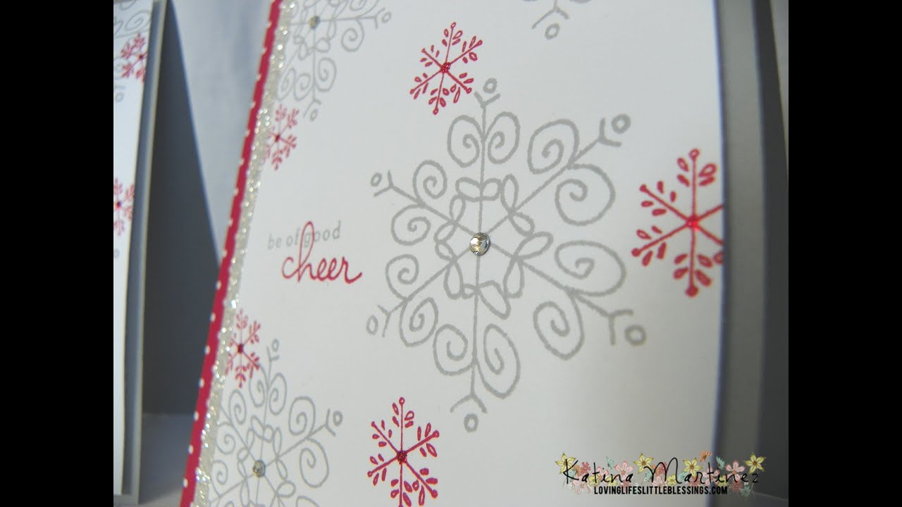 Stampin' Up Endless Wishes - Christmas Card - YouTube