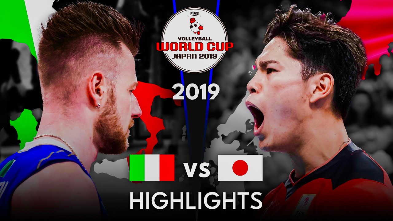 LEGENDARY MATCH | JAPAN vs ITALY | Men's Volleyball World Cup 2019 ...