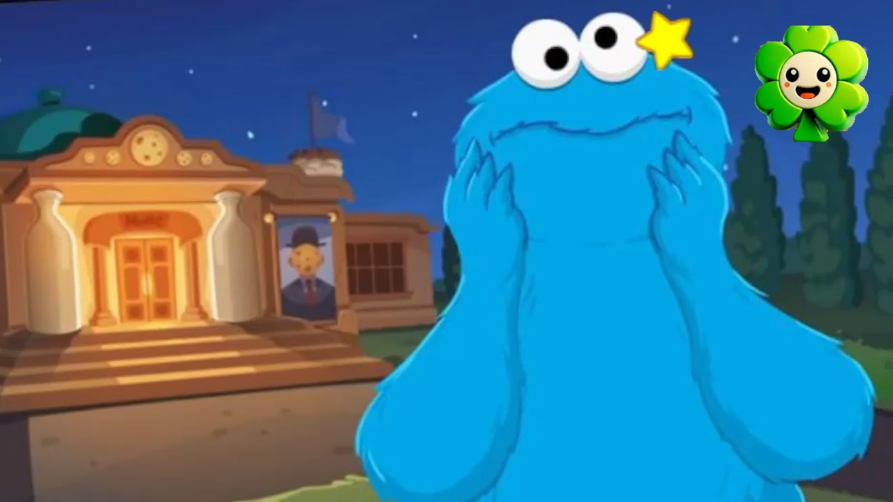 Sesame Street Games Episodes 407 Detective elmo the cookie case - YouTube