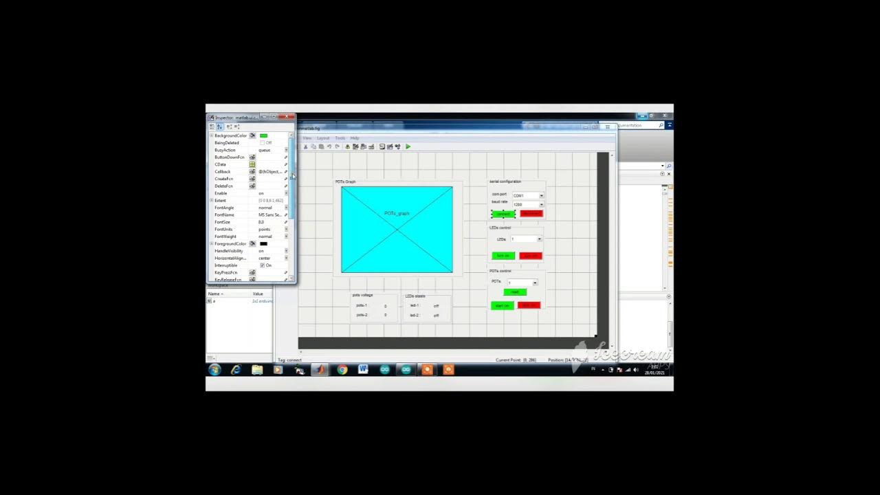 Kontrol LED berbasis Matlab-Arduino - YouTube